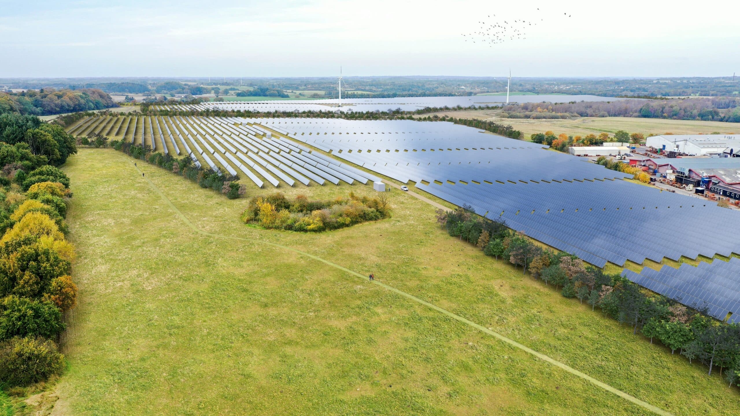 Nagbøl Solar Park - Endra - The future is bright!